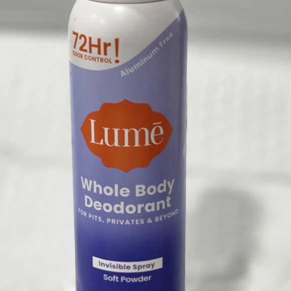 Lume | Bath & Body | Lume Whole Body Deodorant Invisible Spray Purple ...
